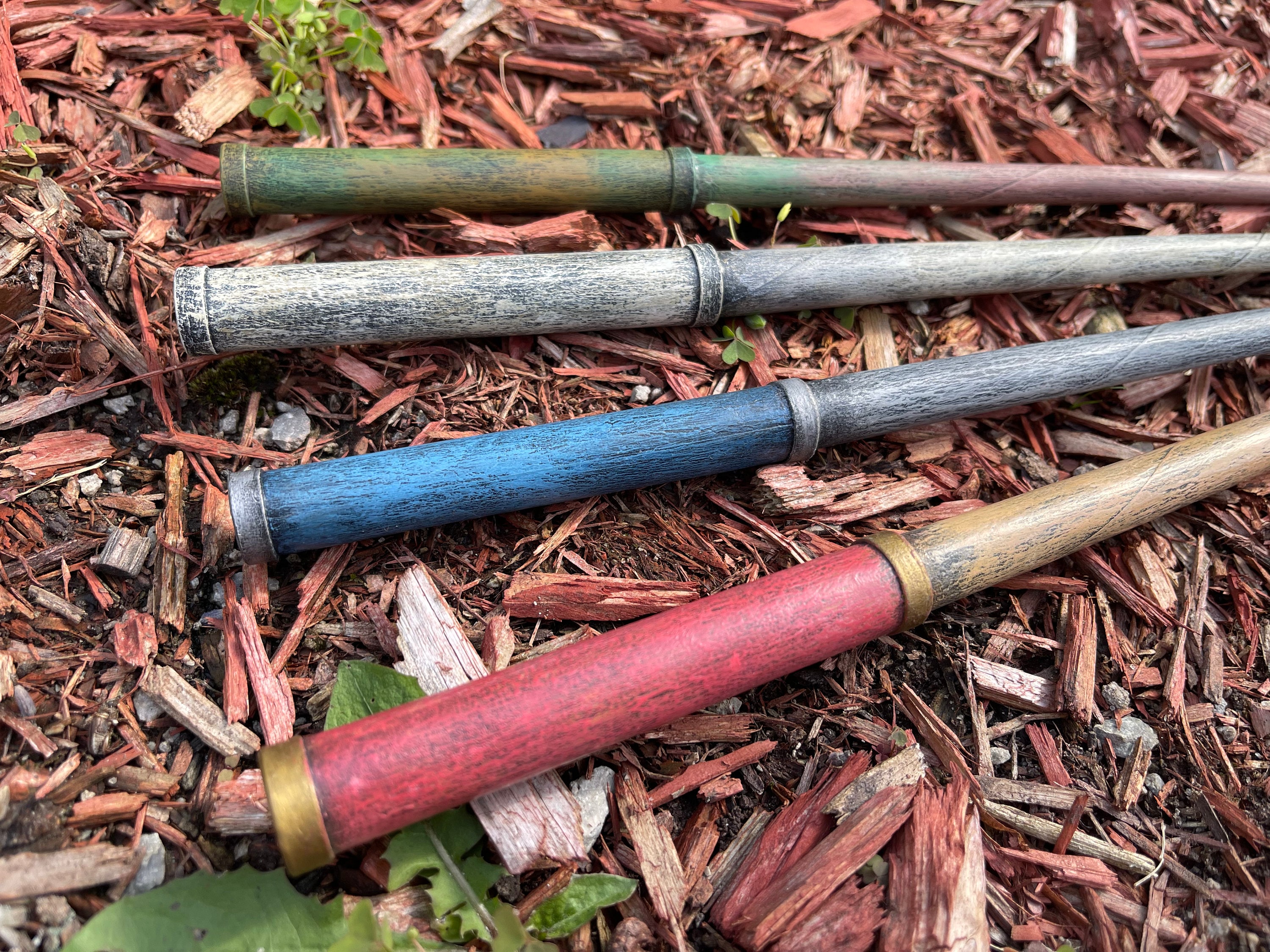 Custom Hand-painted Magic Wand | Costume Prop for Witches and Wizards ...