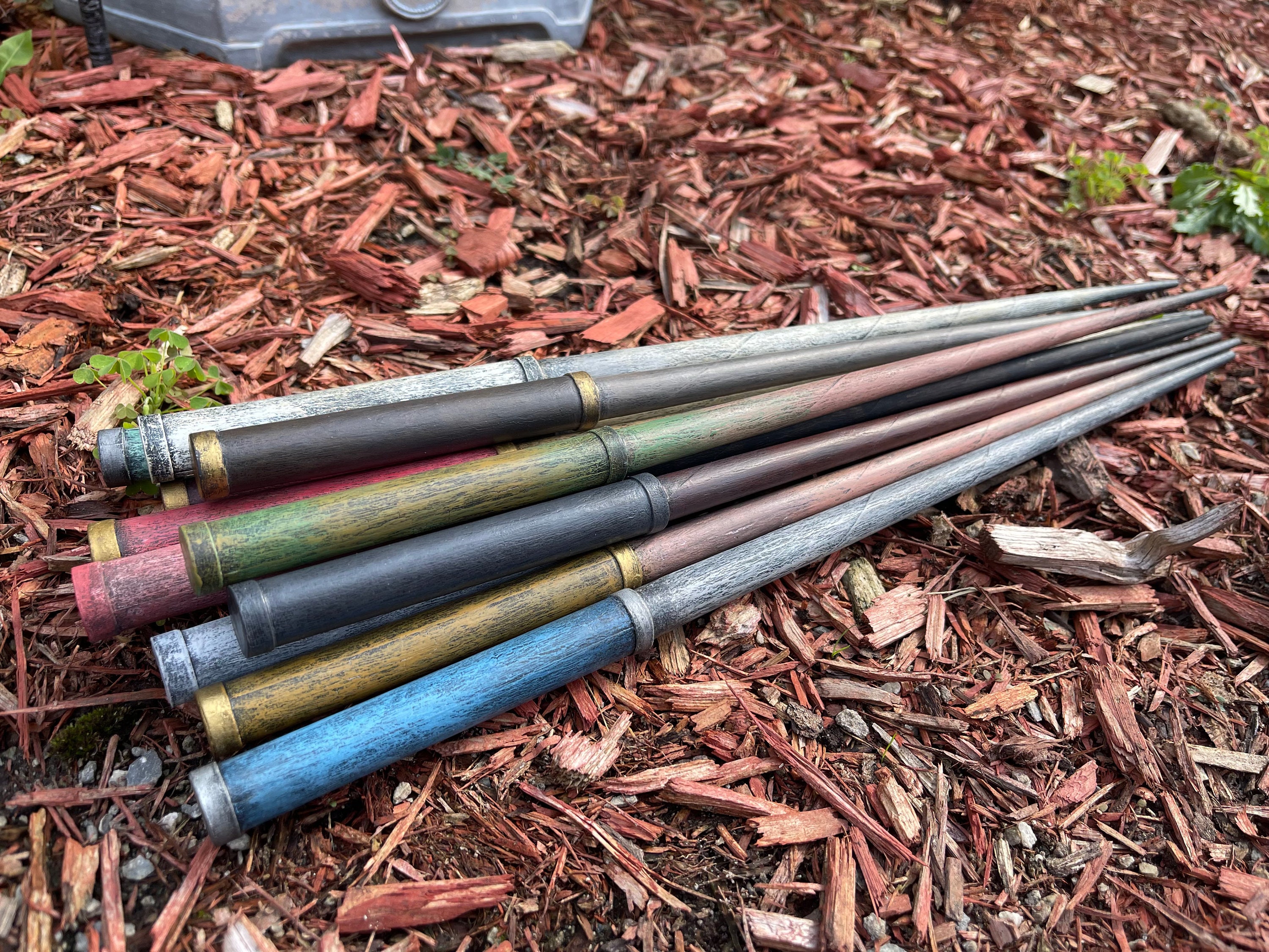 Custom Hand-painted Magic Wand | Costume Prop for Witches and Wizards ...