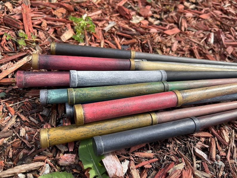 Custom Hand-painted Magic Wand | Costume Prop for Witches and Wizards ...