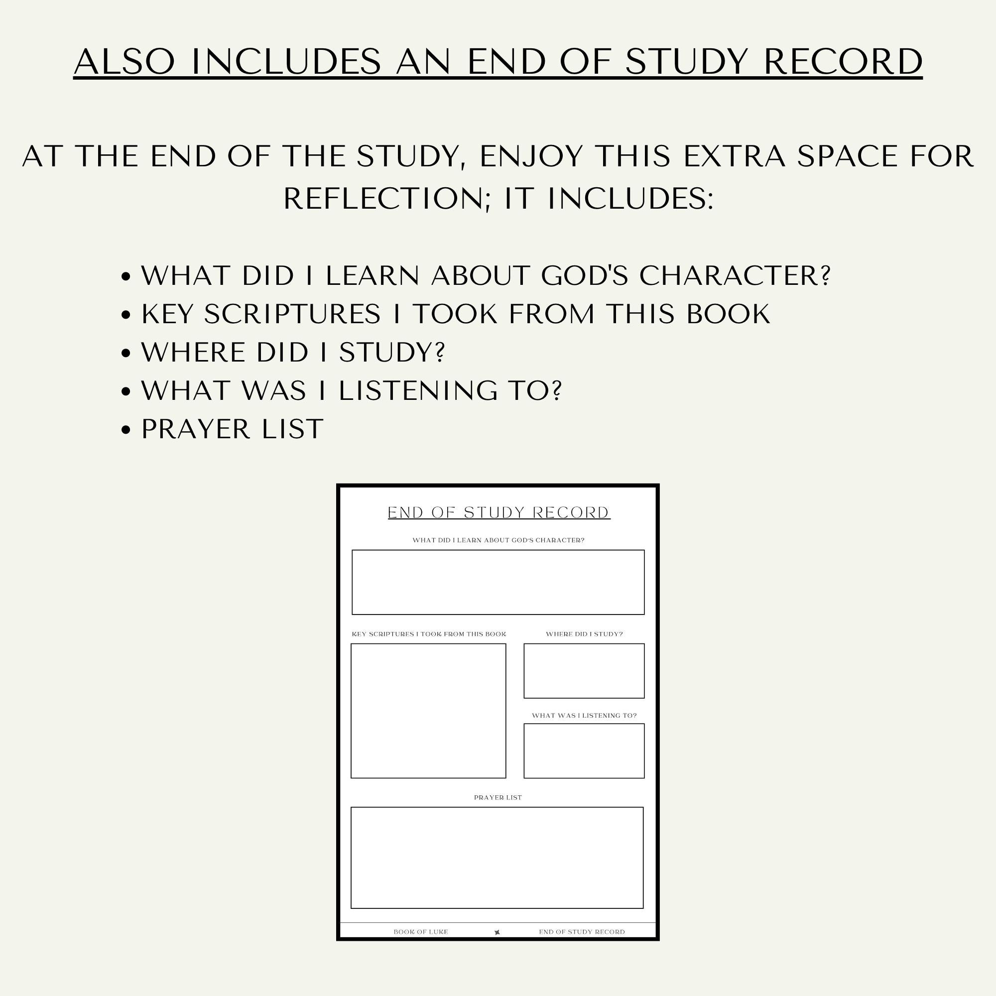 Bible Study of Luke, Bible Study Questions, Bible Study Printable ...