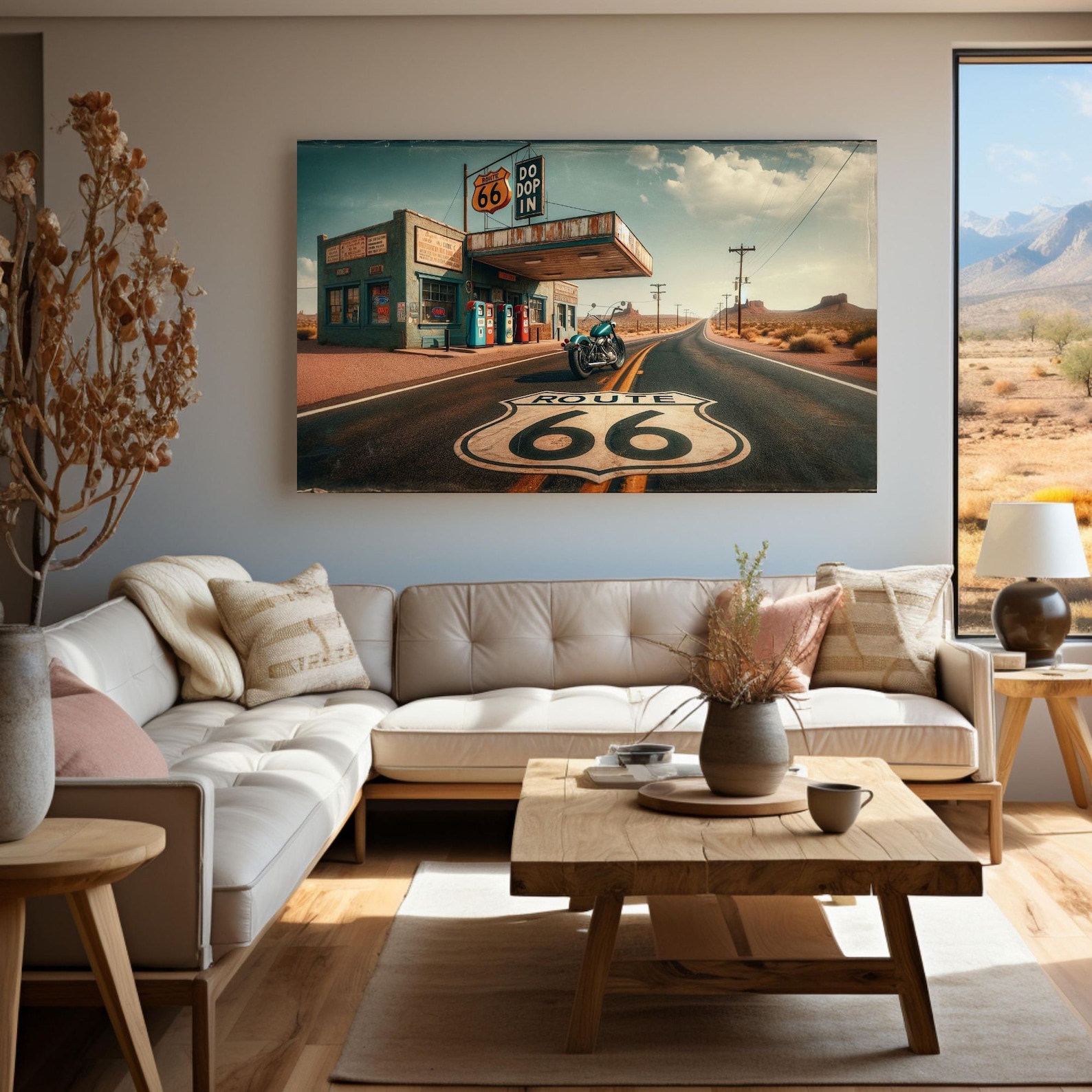 Route 66 Printable Wall Art, Historic Sign, Cars, Adventure of Road ...