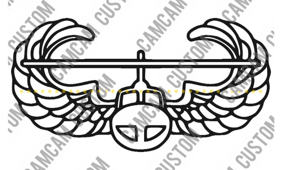 Air Assault Badge (vector) - Etsy