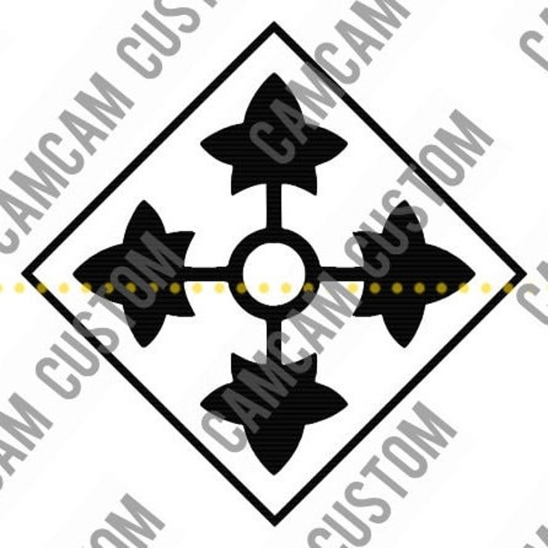 4th Infantry Division Svg - Etsy