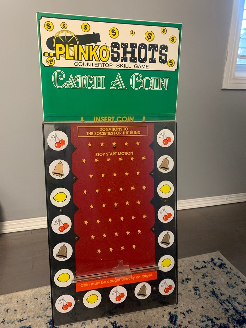Vintage Plinko Countertop Arcade Game - Etsy