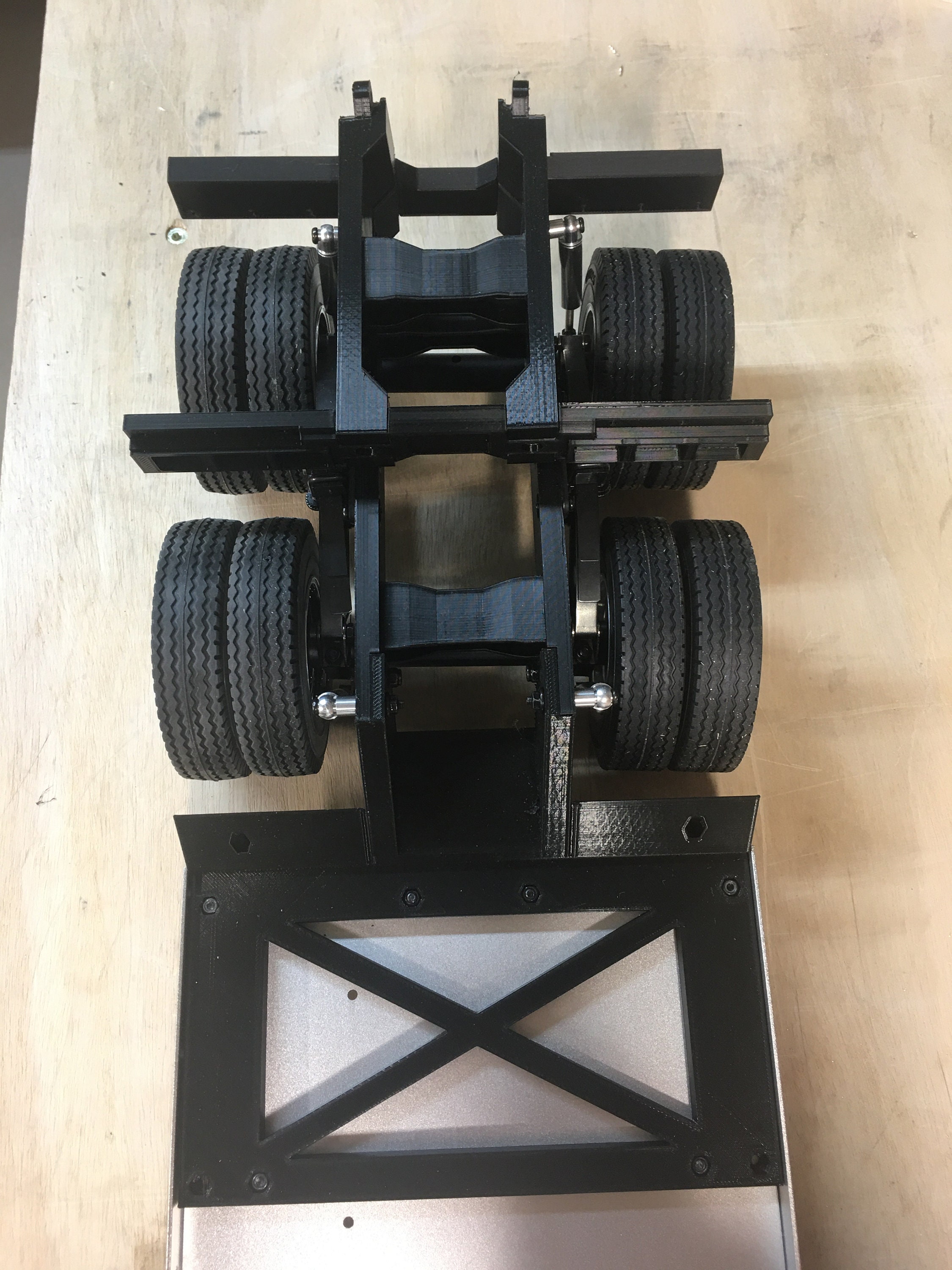 3d Printed Tri Axle Lowboy Trailer Kit - Etsy