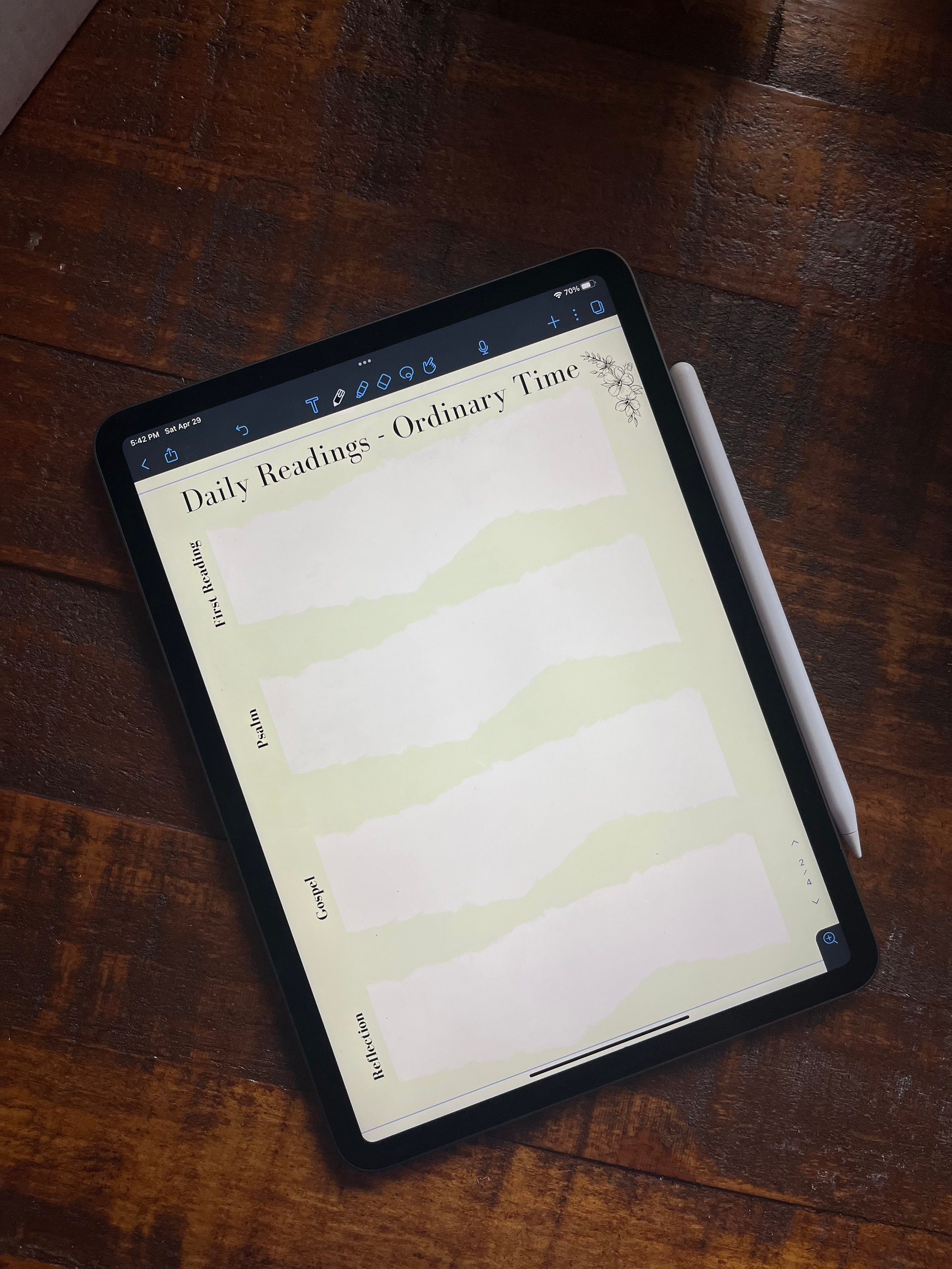 Catholic Daily Reflection Digital Download Ordinary Time - Etsy