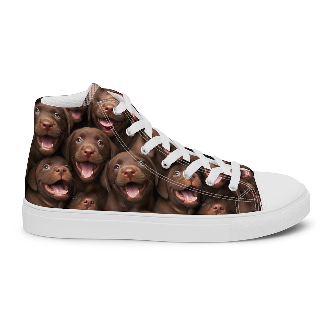 Labrador Converse Style Women's Shoes, Labrador Shoes, Labrador High ...