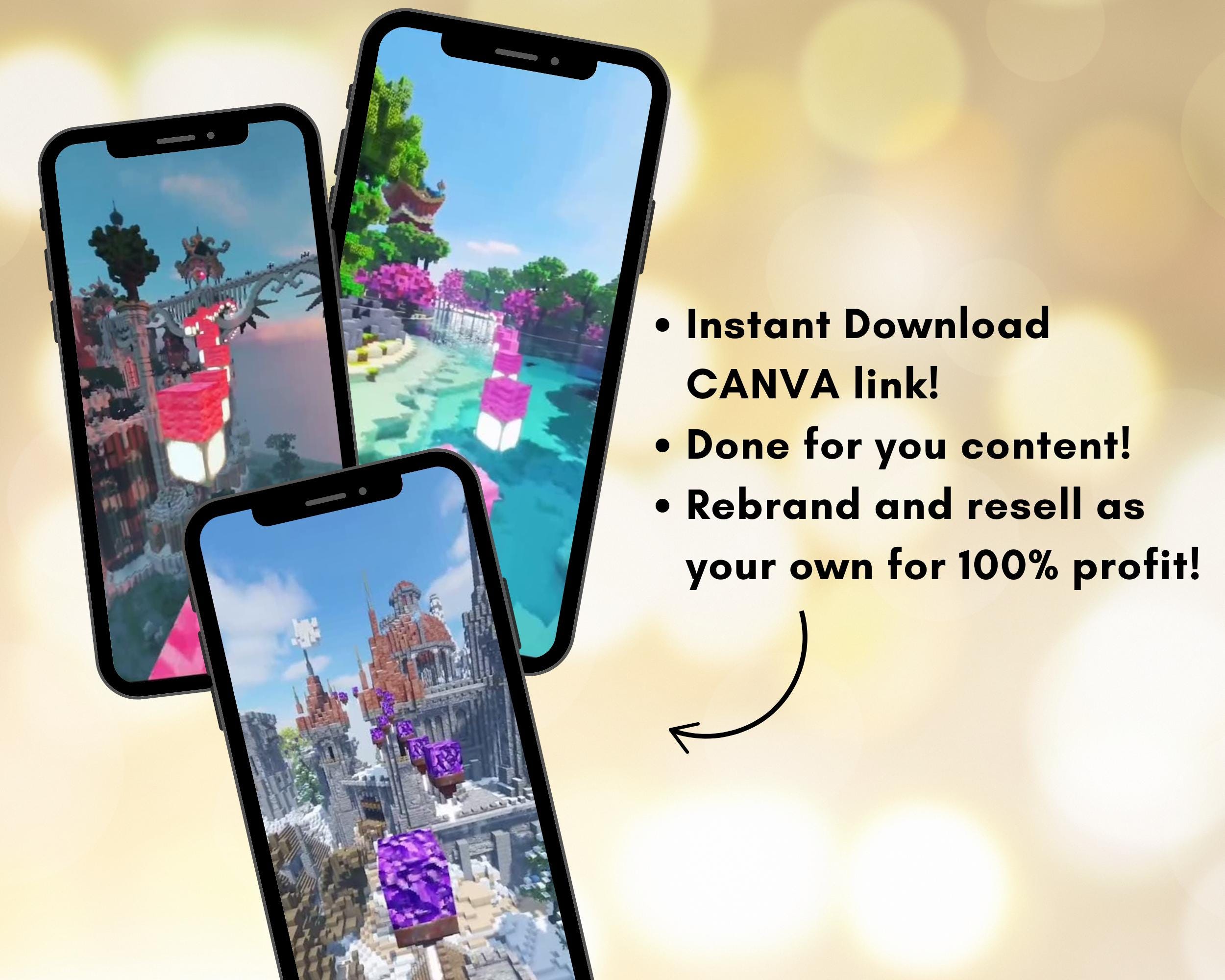 65 Gameplay Reels, Canva Background Videos for Tiktok Reddit Stories ...