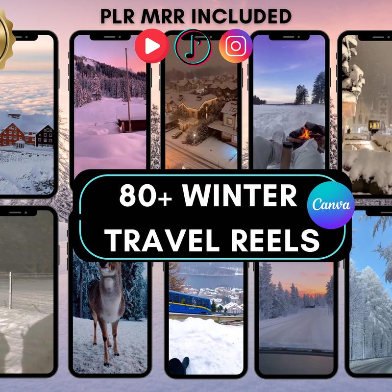 Winter Instagram Reels - Etsy UK