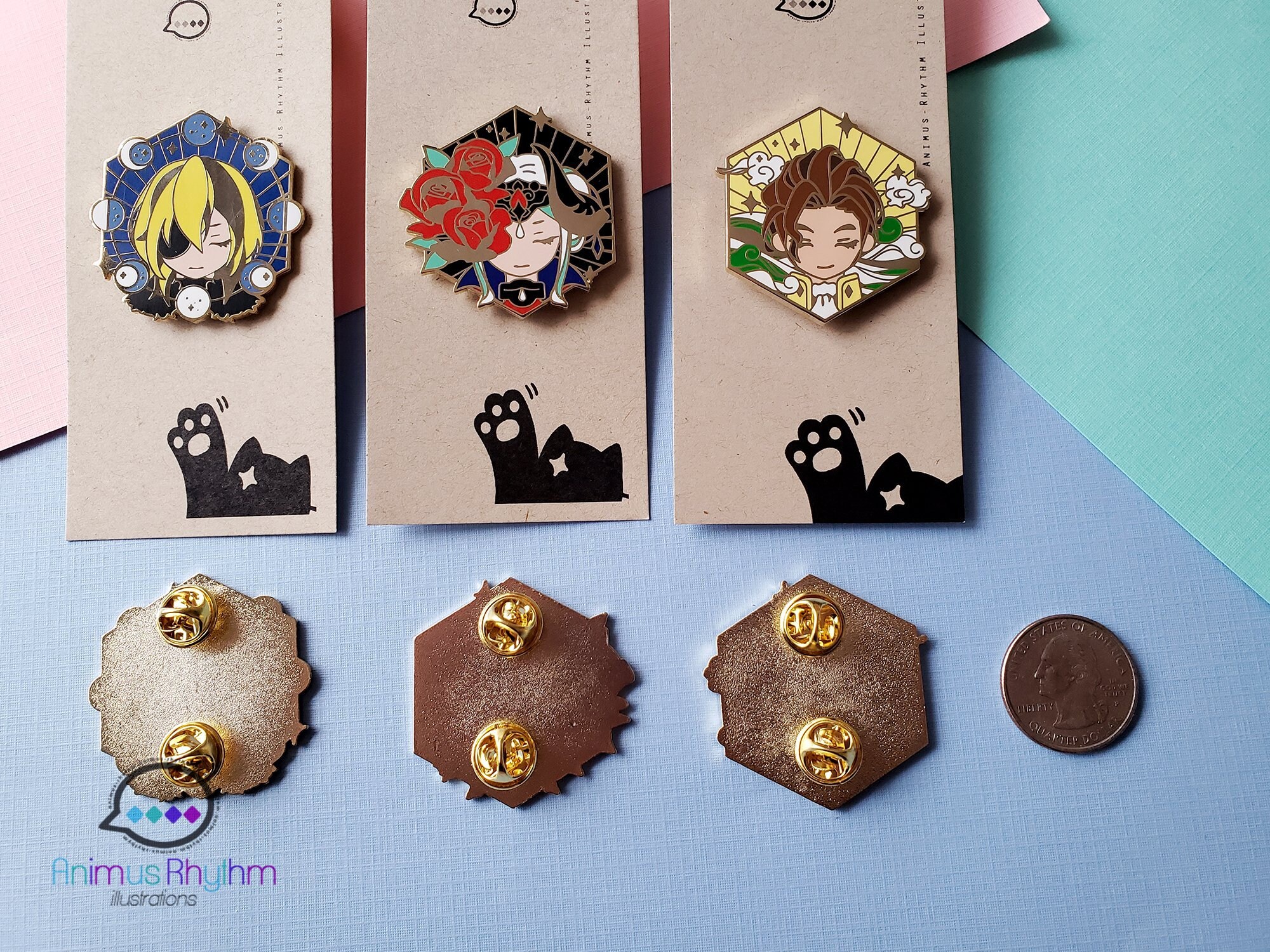 Fire Emblem Three Houses Hard Enamel Pin Game Edelgard Dimitri Claude ...
