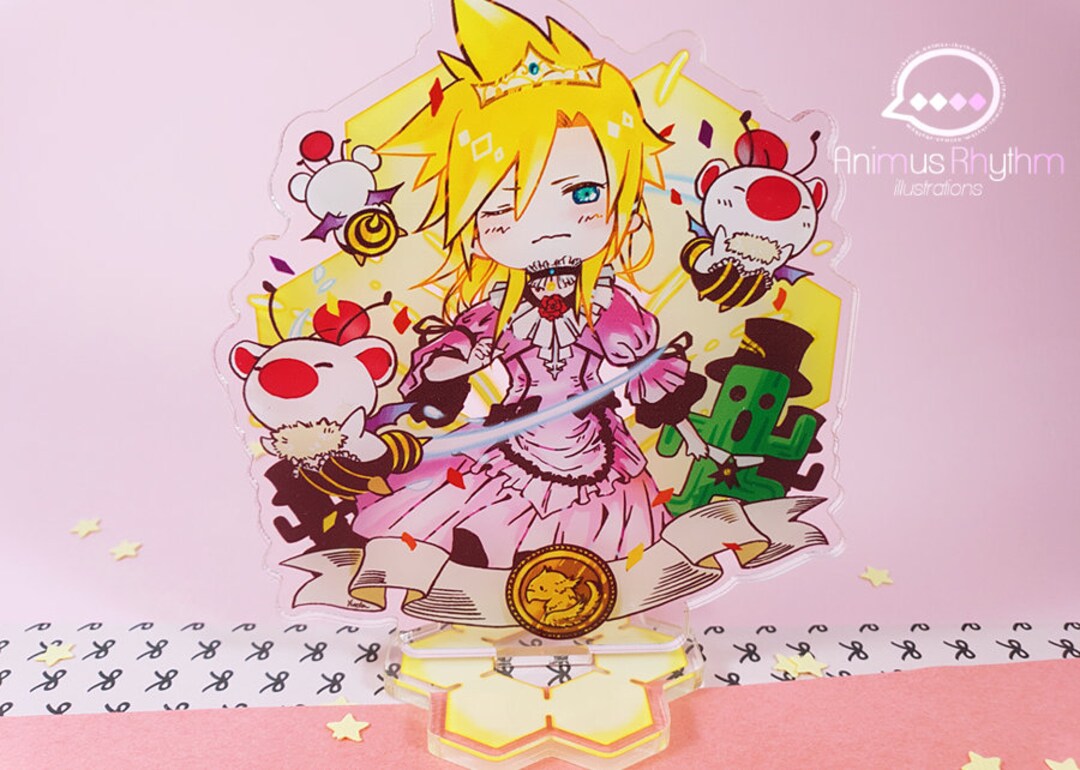 Final Fantasy VII 7 Remake Rebirth 4" Double Sided Acrylic Standee ...