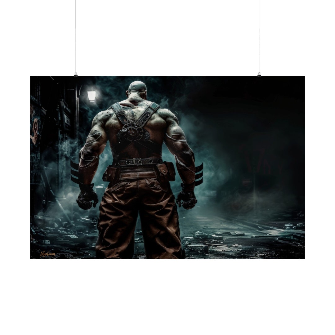 Bane L 2 Sups Fanart Poster Landscape 18x12, 30x20, 36x24, 54x36 Museum ...