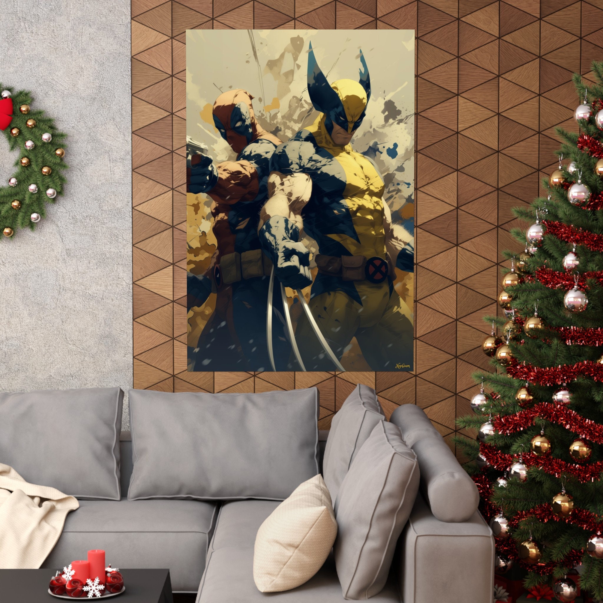 Deadpool & Wolverine 1 Comic Sups Fanart Poster Portrait 12x18, 20x30 ...