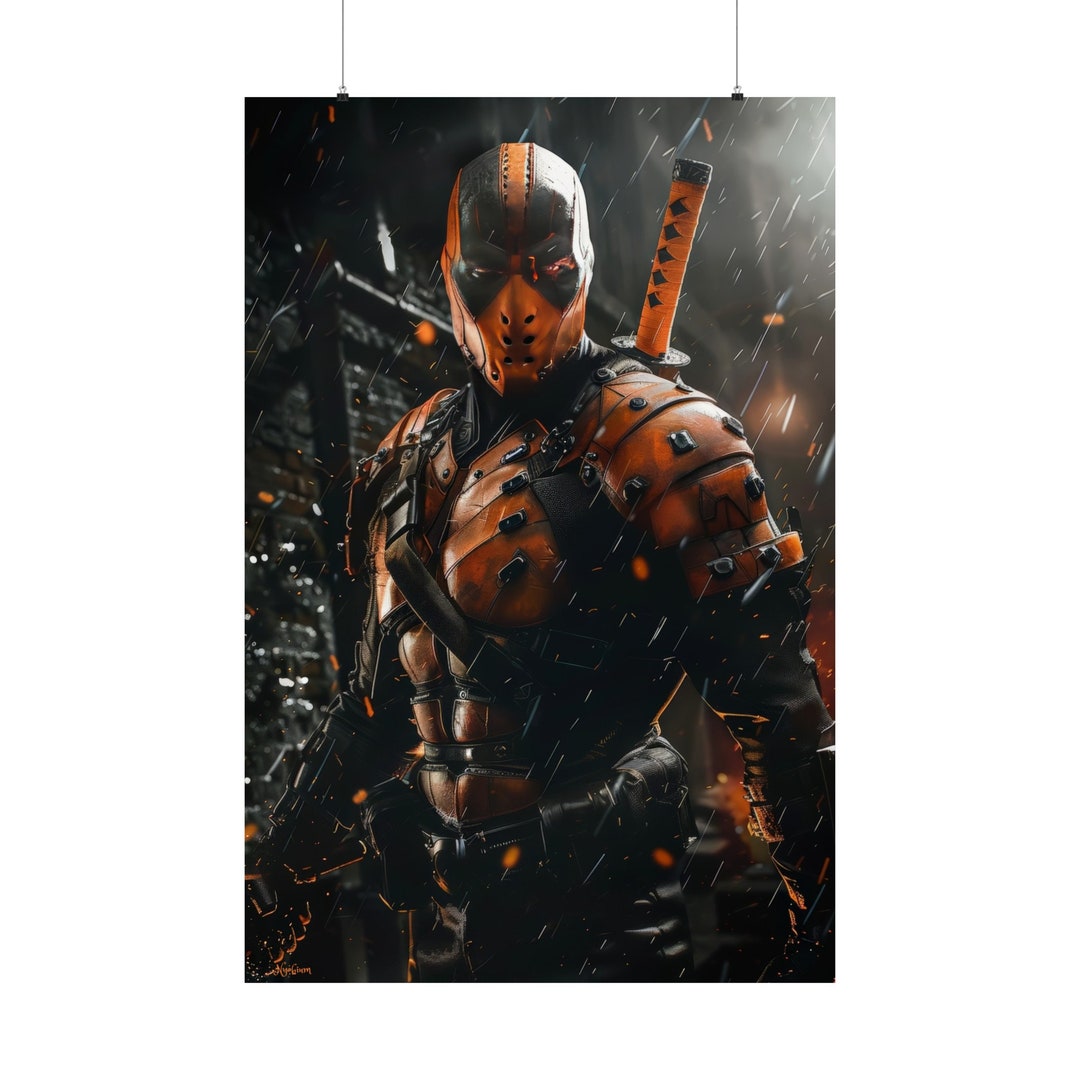 Deathstroke 3 Sups Fanart Poster Portrait 12x18, 20x30, 24x36 Museum ...