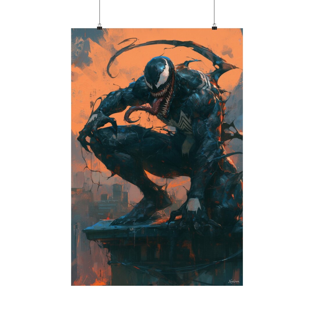 Venom 3 Sups Fanart Poster Portrait 12x18, 20x30, 24x36 Museum Grade ...