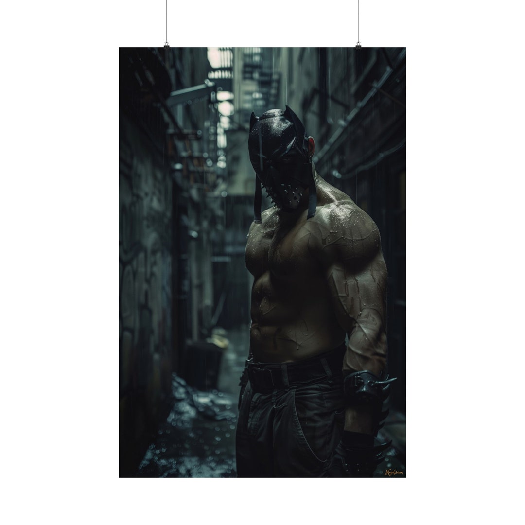 Bane Dark Alley 1 Sups Fanart Poster Portrait 12x18, 20x30, 24x36 ...