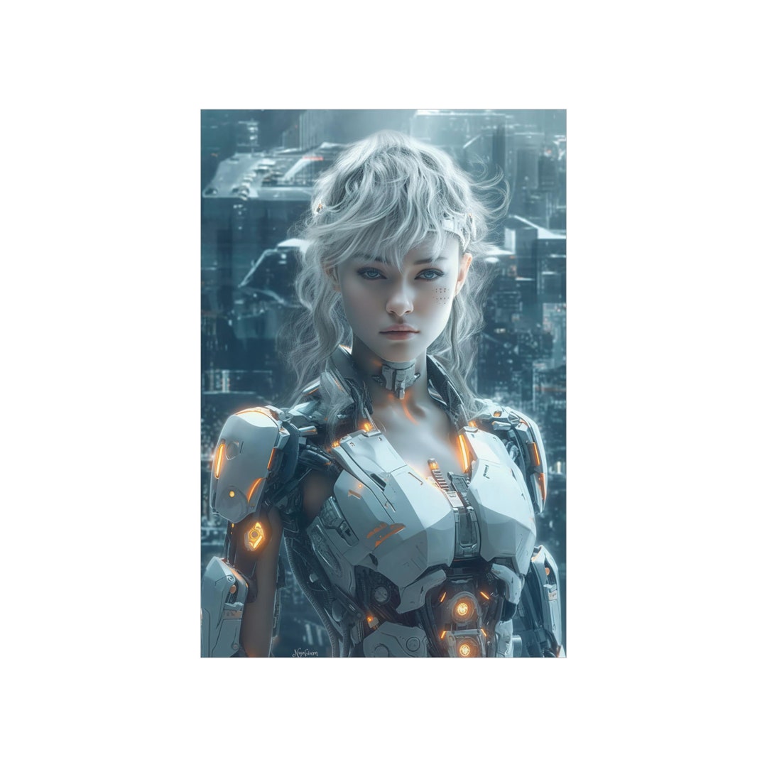 Robogirl 1 Robogirls Sci-fi Series Poster Portrait 12x18, 20x30, 24x36 ...