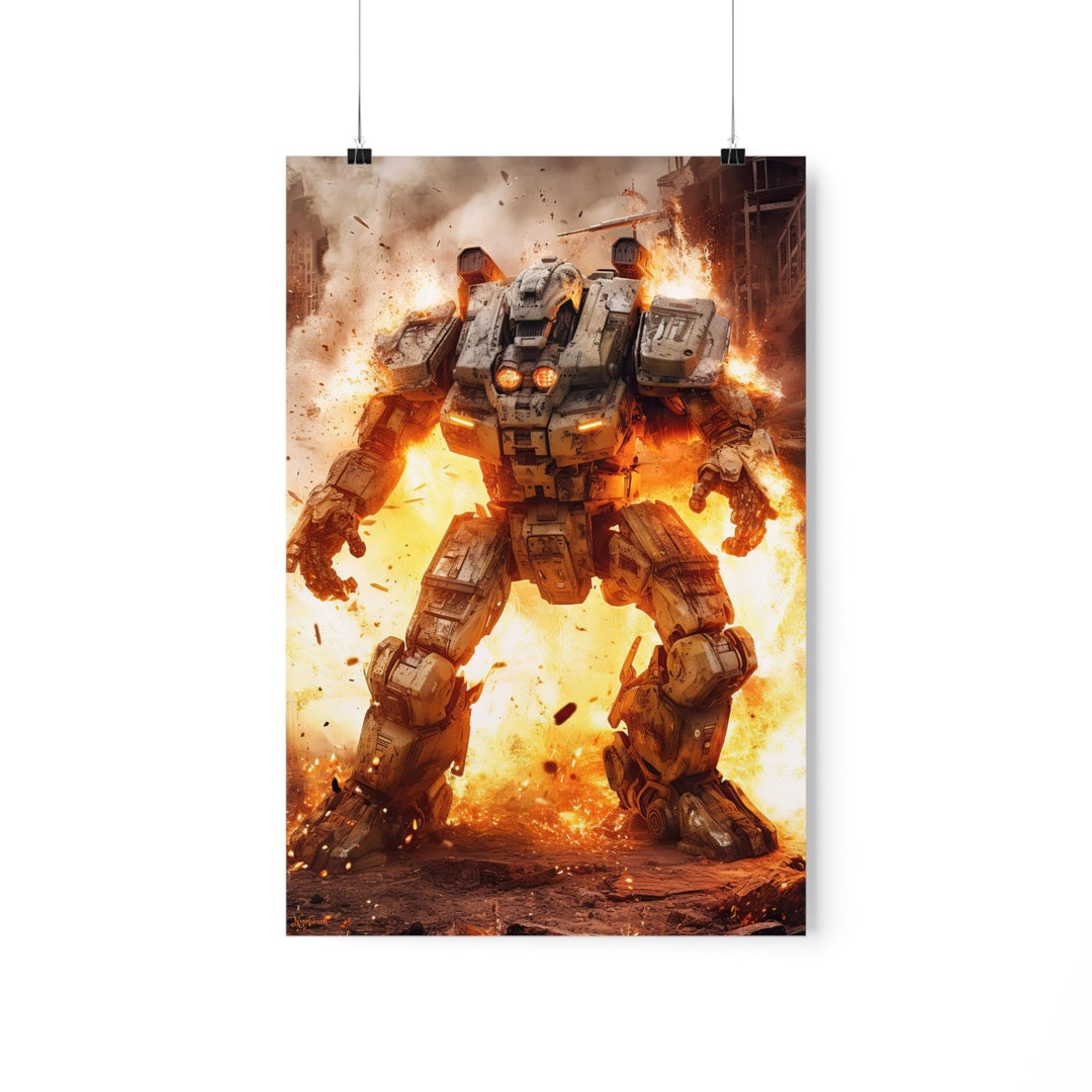 Robot Mecha 3 Robomecha Sci-fi Series Poster Portrait 12x18, 20x30 ...
