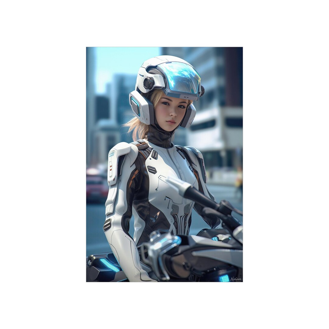 Robogirl 3 Robogirls Sci-fi Series Poster Portrait 12x18, 20x30, 24x36 ...