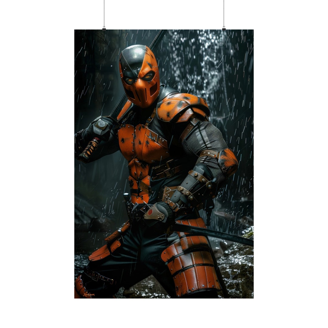 Deathstroke 2 Sups Fanart Poster Portrait 12x18, 20x30, 24x36 Museum ...