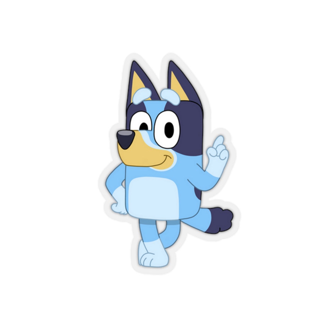 Bluey Bandit Stickers - Etsy Australia
