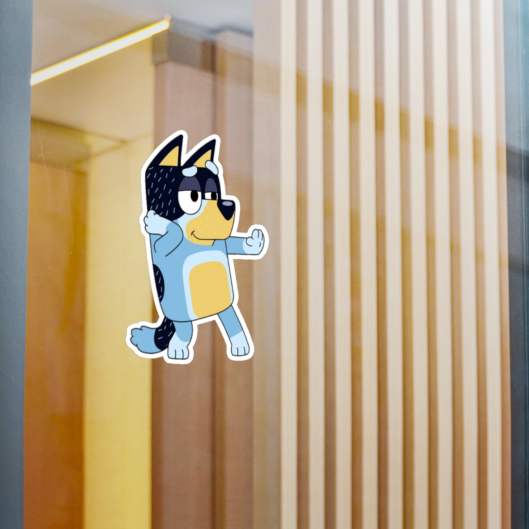 Bluey Bandit Dancing Stickers - Etsy Bluey Bandit Dancing Stickers - Etsy