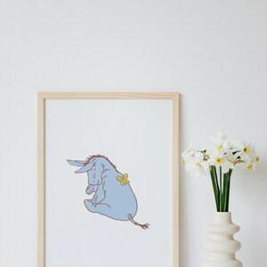 Classic Winnie Pooh Eeyore Butterfly PNG JPEG, Artwork Clipart ...
