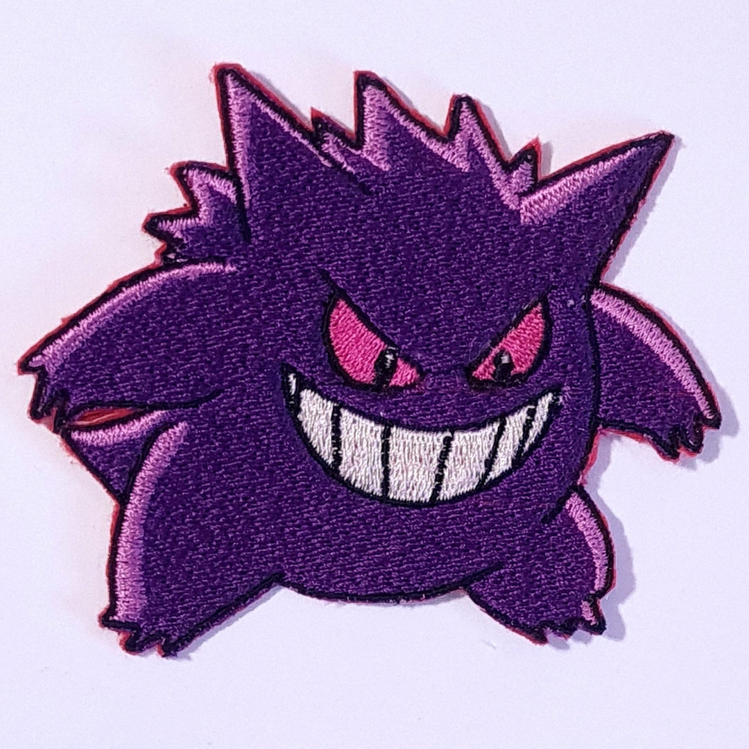Gengar Pokemon Iron-on Patch - Etsy