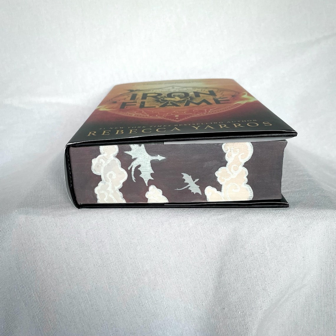Iron Flame Book Painting Triple Fore-edge in Watercolor Made to Order ...