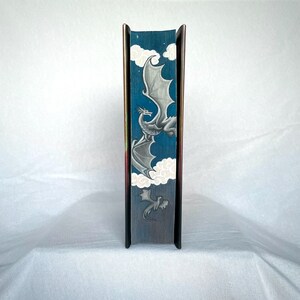 Iron Flame Book Painting Triple Fore-edge in Watercolor Made to Order ...