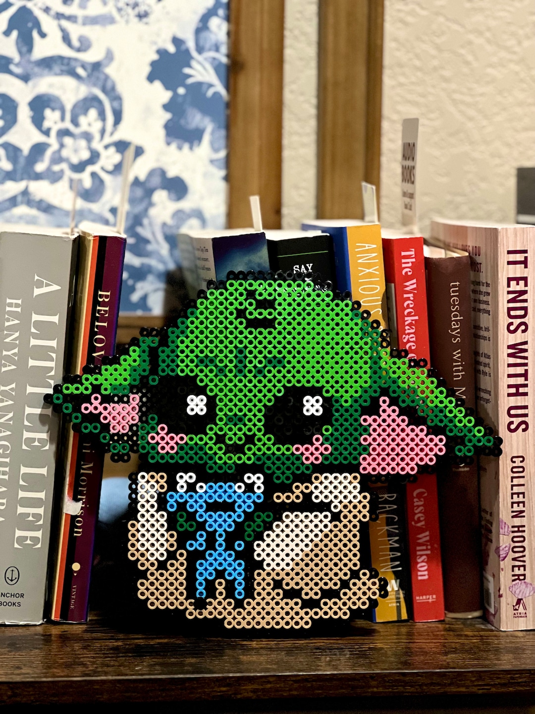 Grogu Perler Bead Art - Etsy