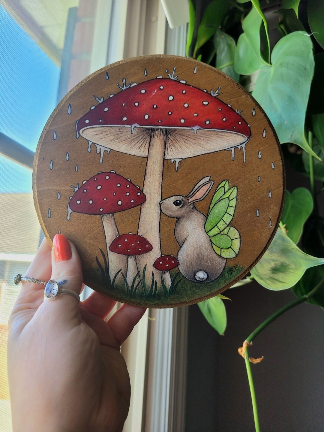 Cottagecore Bunny Wall Decor - Etsy