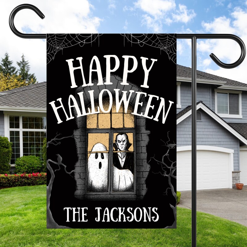 Halloween Flags - Etsy