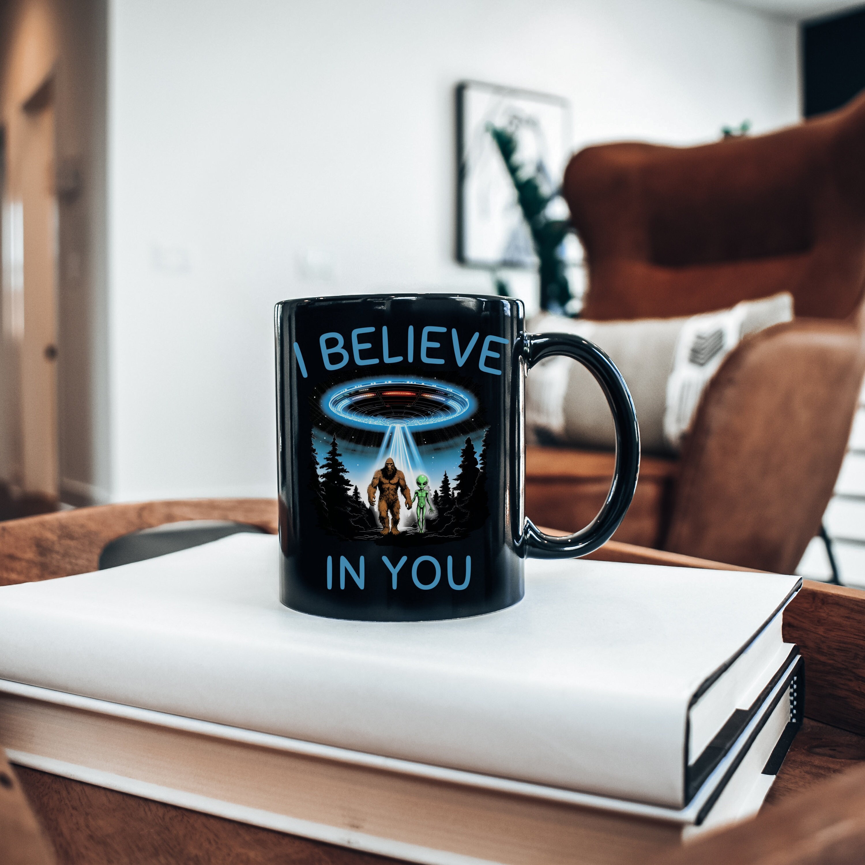 Funny UFO Mug, Aliens Inspired Gift, Alien Spaceship Coffee Mug, Funny ...