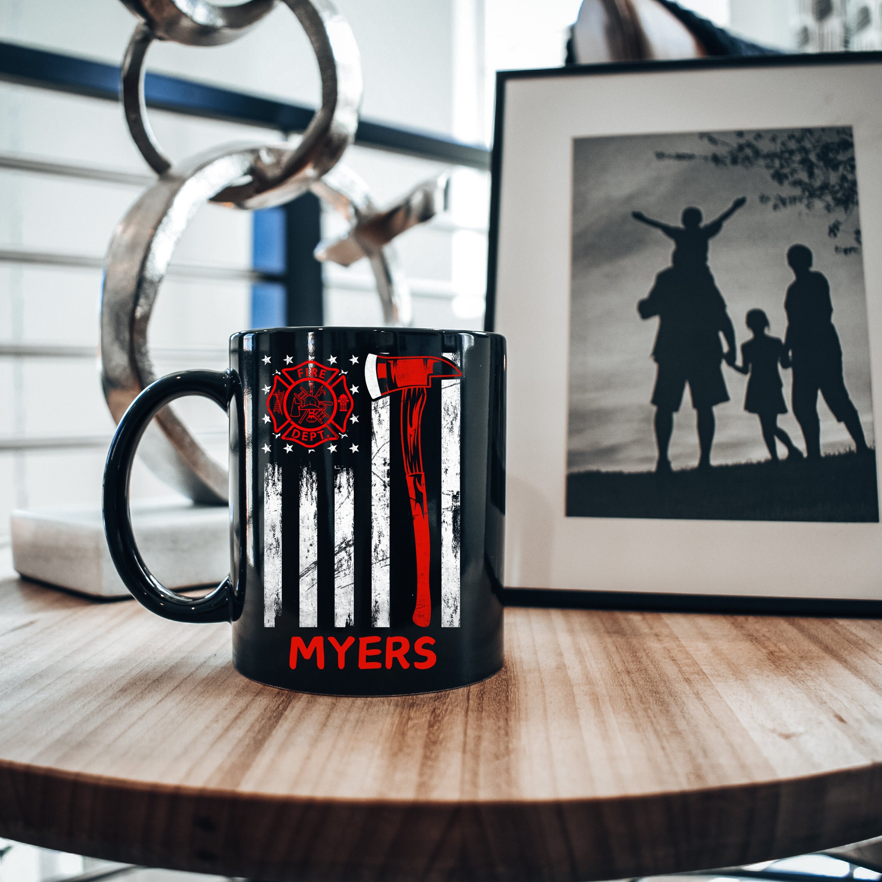 Personalized Firefighter Mug: First Responder Gift - Etsy