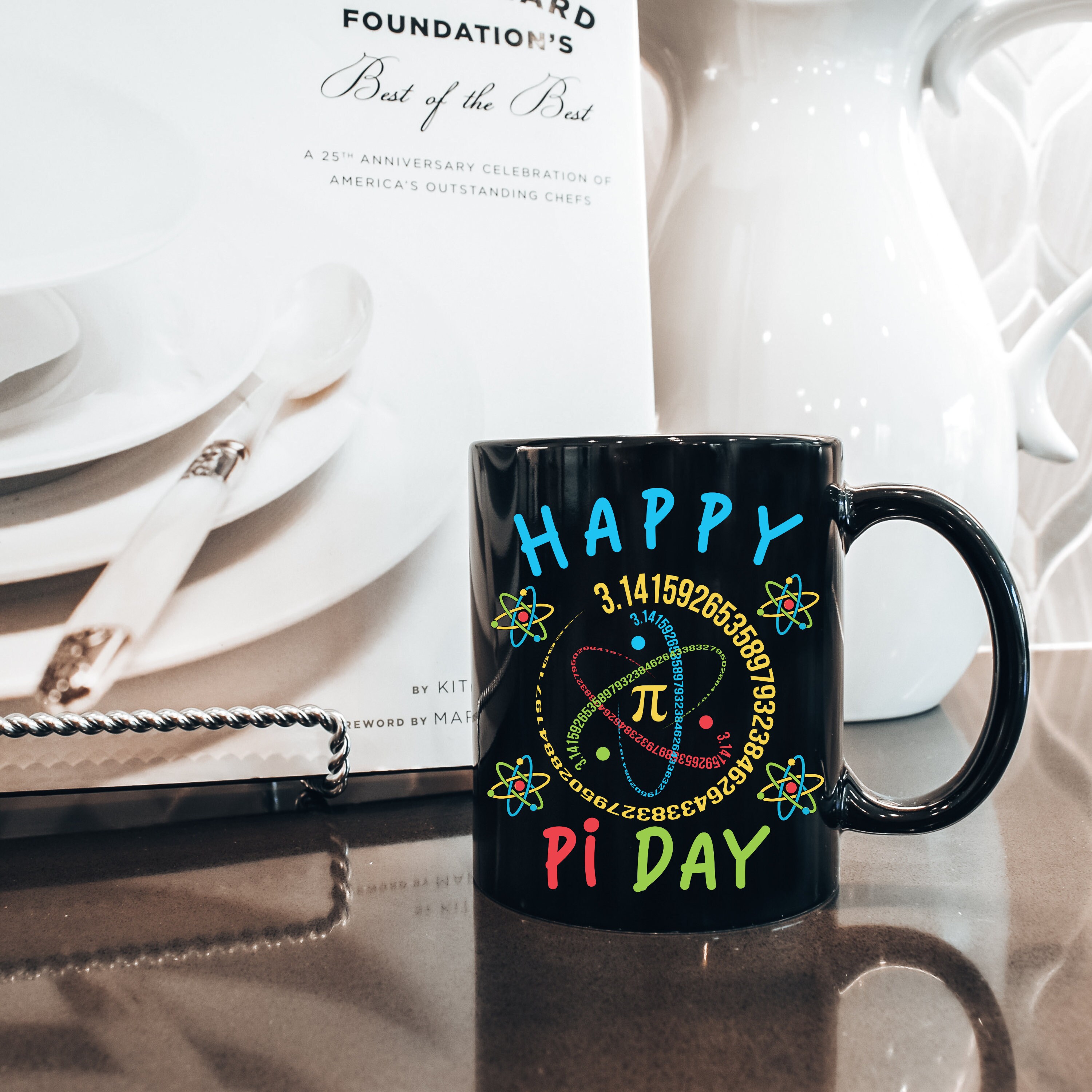 Happy Pi Day Mug, Funny Math Teacher Mug, Gift for Science Teacher ...