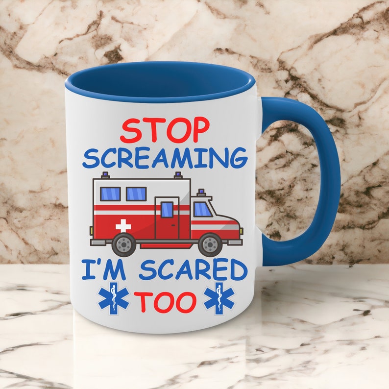 Funny EMT Mug, Funny EMT Gifts, Gift for Paramedics, Funny First ...
