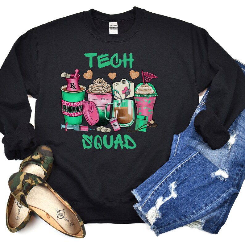 Pharmacy Technician Shirt, Pharmacy Tech Sweatshirts, Pharmacy ...