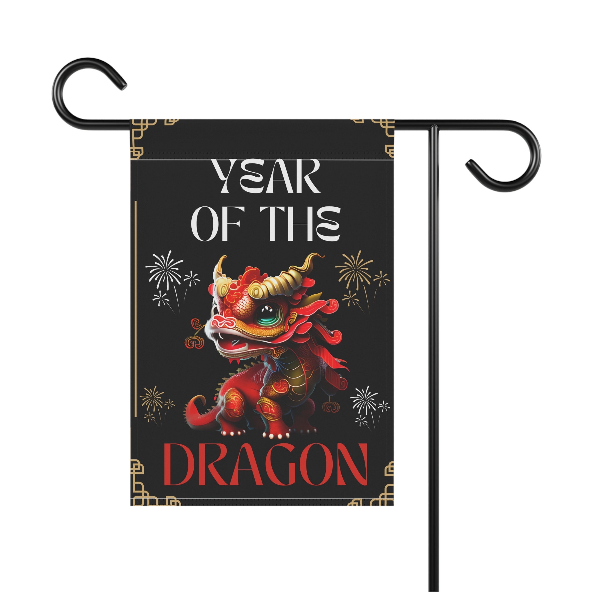 Year of the Dragon Flags, Chinese New Years Flag, Dragon Flag, New Year ...
