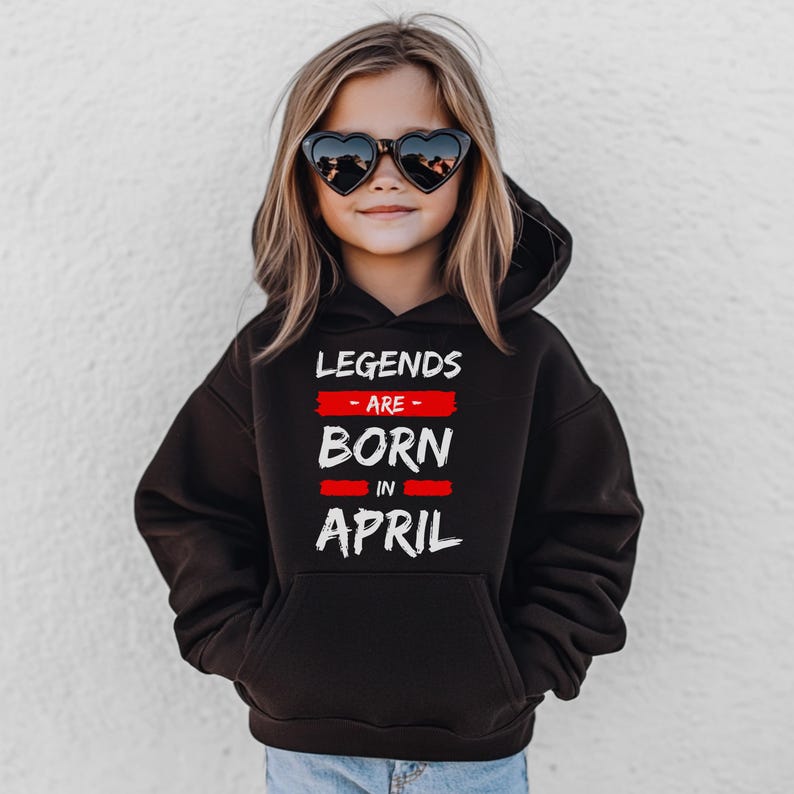 Legends Are Born in April Shirt, Custom Birthday Month Gift, - Etsy