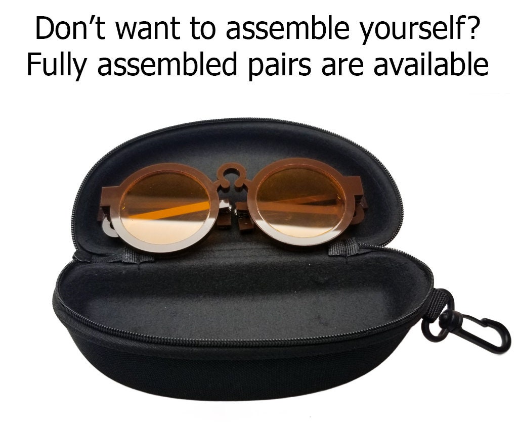 Blue Eye Samurai Mizu Glasses Antique Chinese Bi-fold Design, UV ...