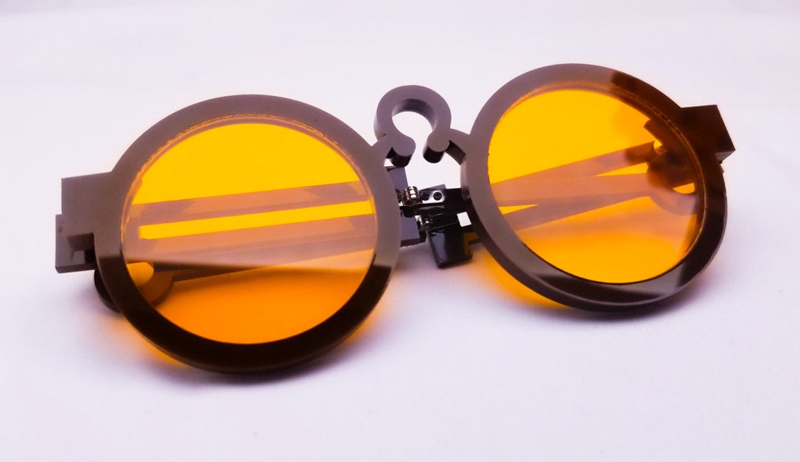 Blue Eye Samurai Mizu Glasses Antique Chinese Bi-fold Design, UV ...