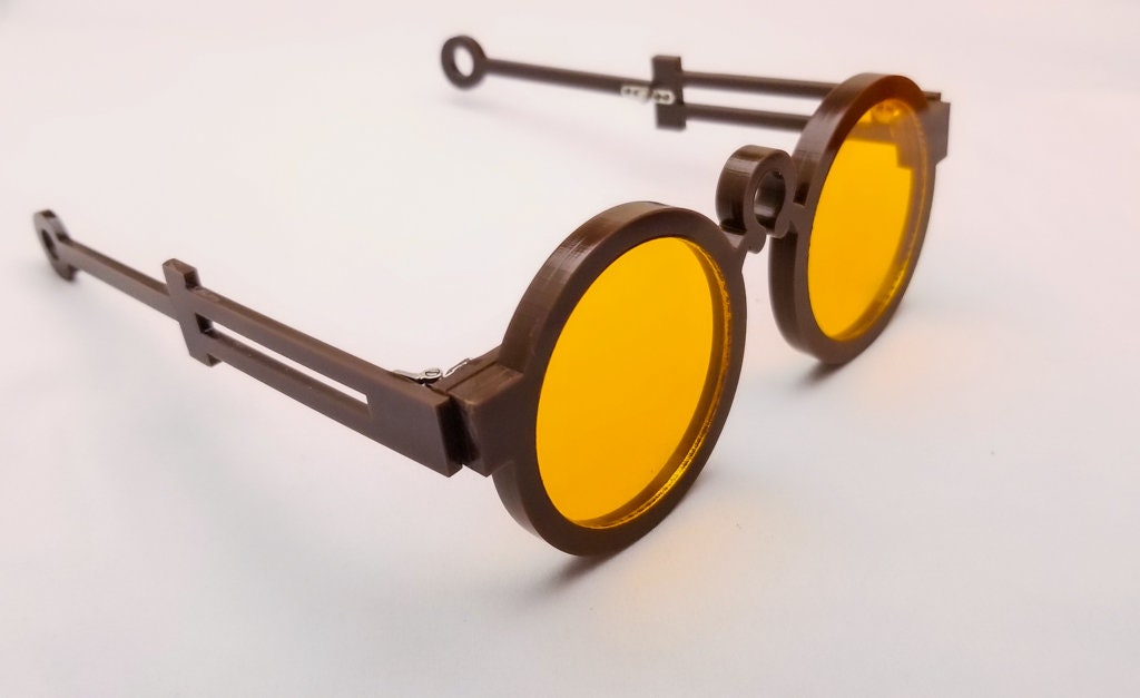 Blue Eye Samurai Mizu Glasses Antique Chinese Bi-fold Design, UV ...