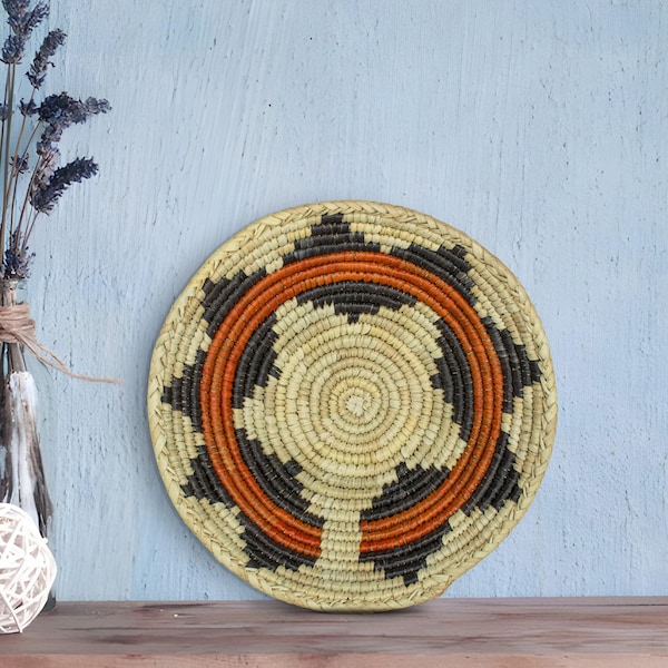 Large Round Rustic Basket - Etsy