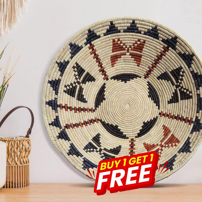 Woven Native Wall Baskets - Etsy