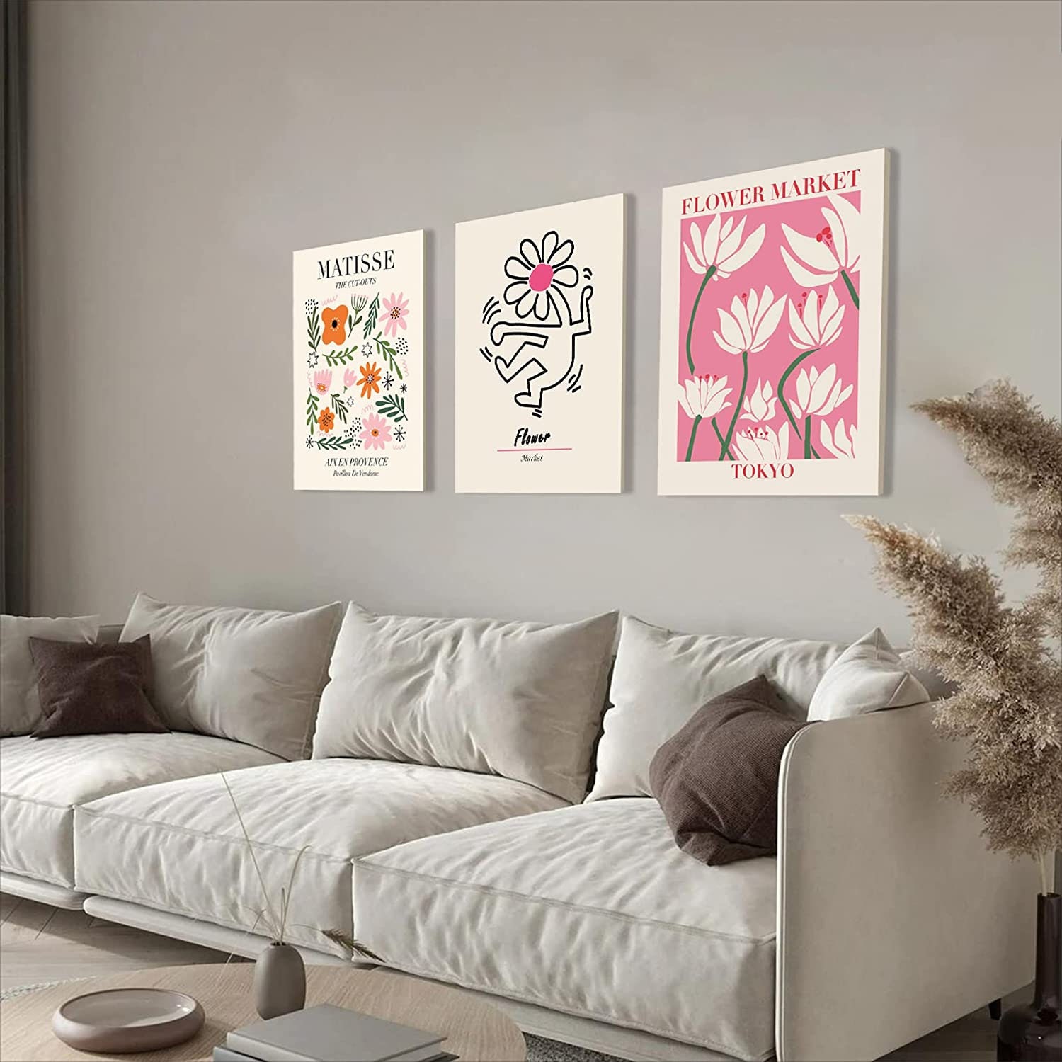 Matisse Wall Art Set of 3, Abstract Matisse Wall Art Exhibition Posters ...