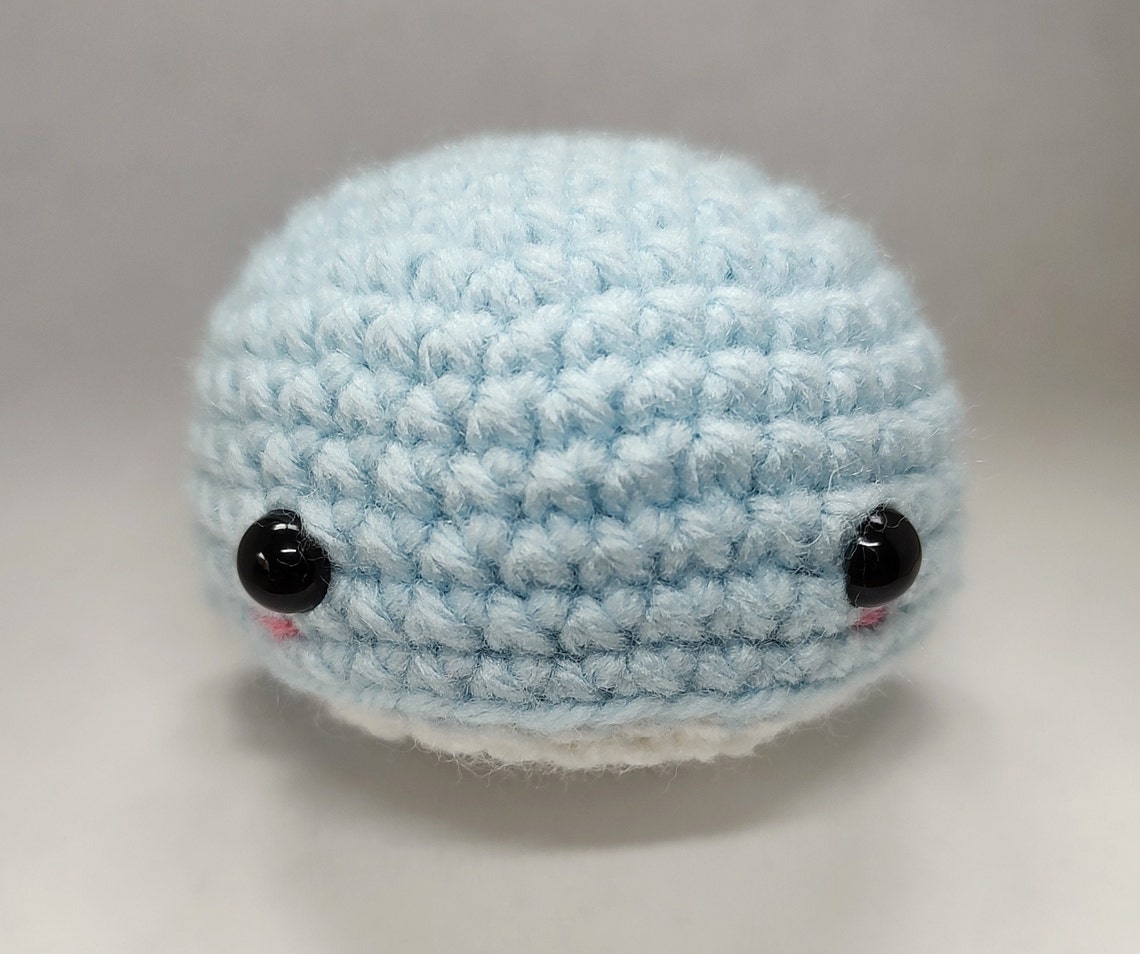 Whale Plush, Little Whale, Cute Gift Idea, Animal Plushie, Crochet Toy ...