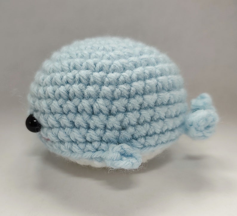 Whale Plush, Little Whale, Cute Gift Idea, Animal Plushie, Crochet Toy ...