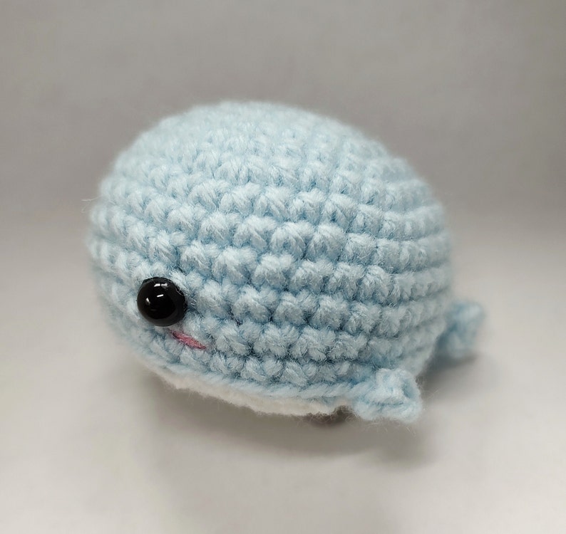 Whale Plush, Little Whale, Cute Gift Idea, Animal Plushie, Crochet Toy ...