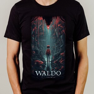 Wheres Waldo T Shirt, Waldo Tshirt, Vintage Shirt, Horror Apparel ...
